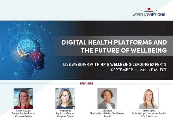 Digital Health Platforms and the Future of Wellbeing - Workplace Options - Singapore
